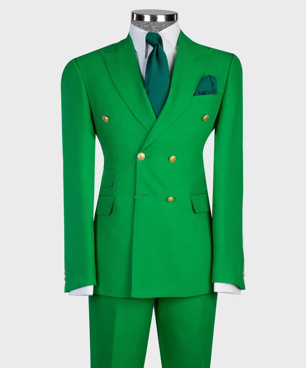 2-Piece Emerald Punch Prestige Modern Monarch Suit | DATMAXN009 ...