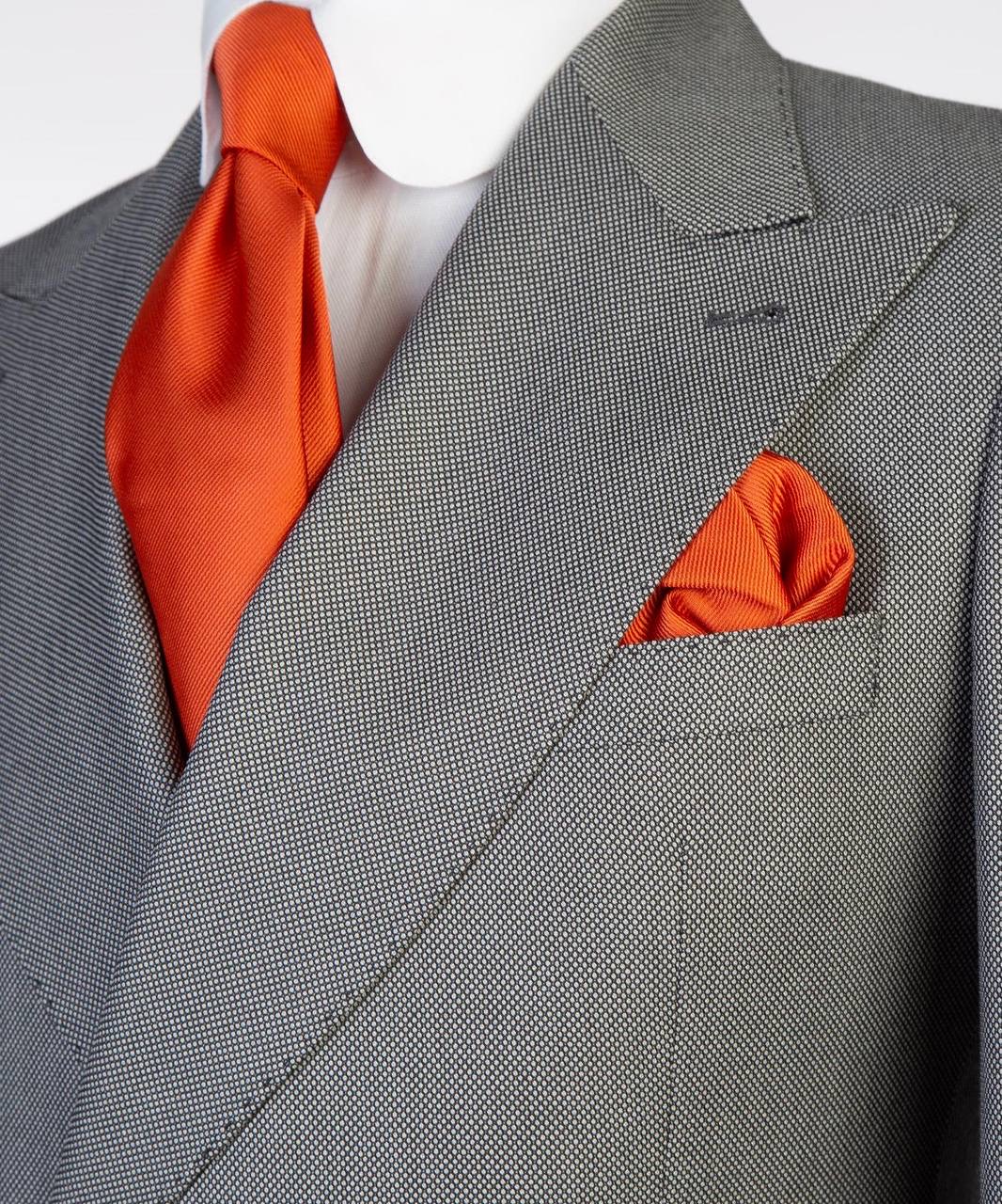 Hand-Tailored British 2-Piece Regal Pinstripe Double-Breasted Suit ...