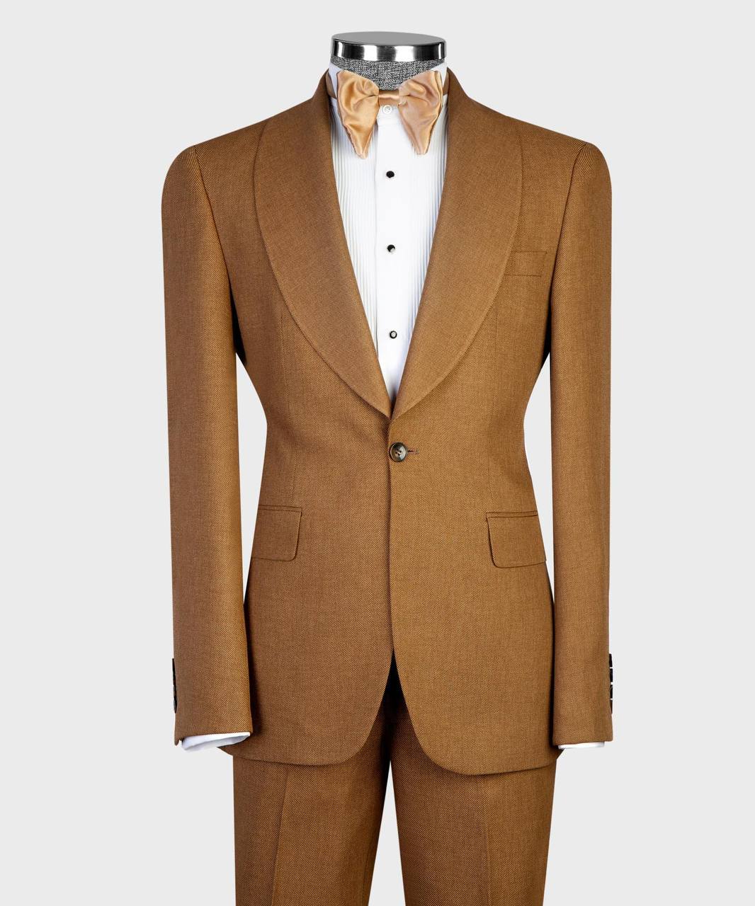 2025 3-Piece Spring Tied Vest Bronze Ember Elegance Rust Brown Golden ...